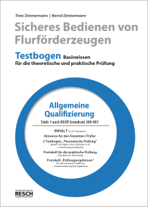 Testbogen Basiswissen Flurförderzeuge Gabelstapler Resch-Verlag